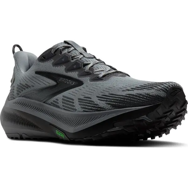 Brooks Ghost Trail Running Shoe - Gray/gray/blackened Pearl