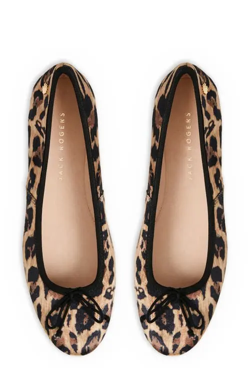 Jack Rogers Bettie Ballet Flat - Leopard Multi