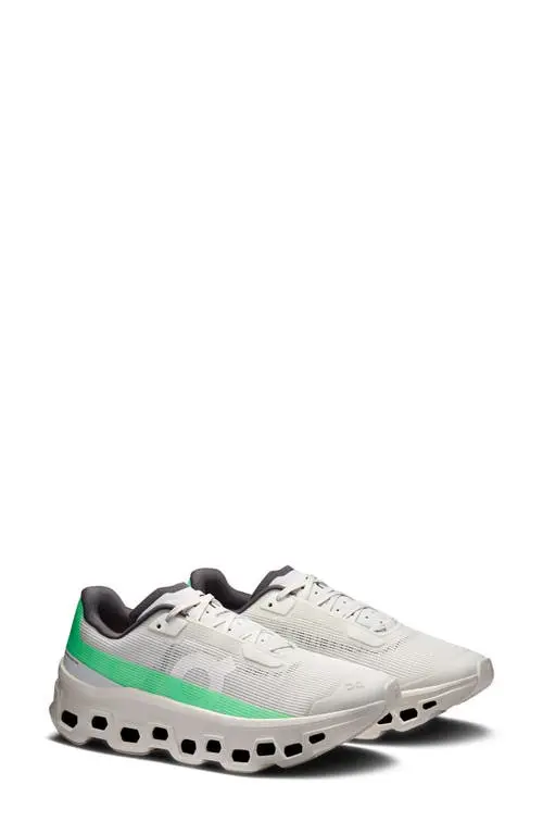On Cloudmonster Void Sneakers - Ice/verdite