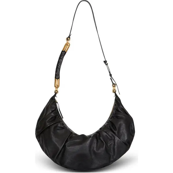 Balmain Ebene Hobo Bag - Black