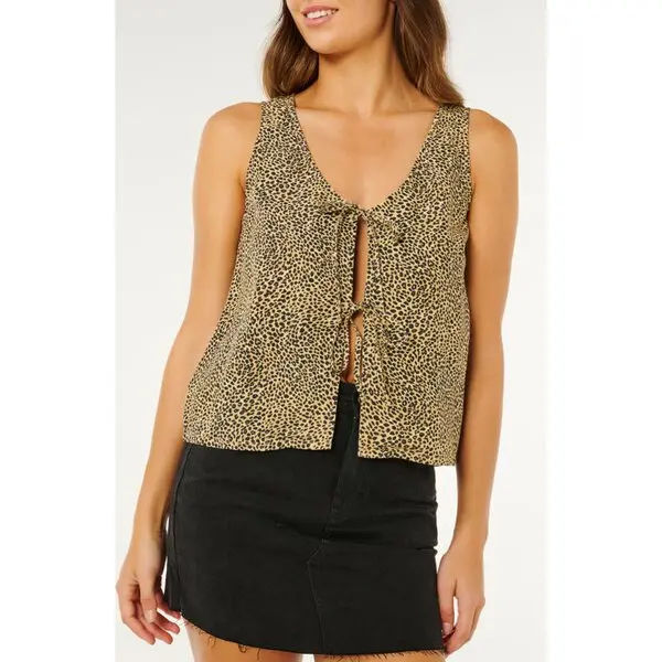 Rip Curl Animal Instincts Linen Blend Tank
