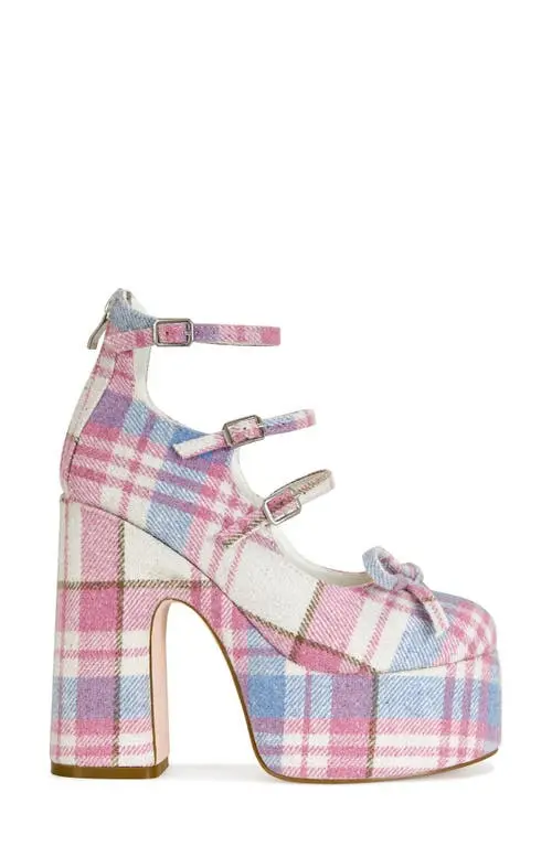 AZALEA WANG Platform Pump With Bow Detailing