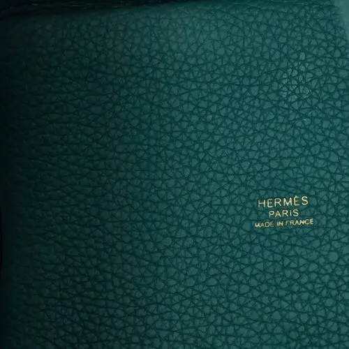 Hermès Picotin Lock Bag Clemence Pm - Green