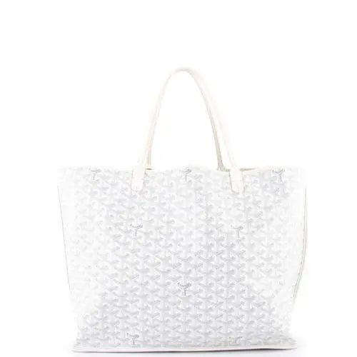 Goyard Anjou Reversible Tote Coated Canvas Gm - White