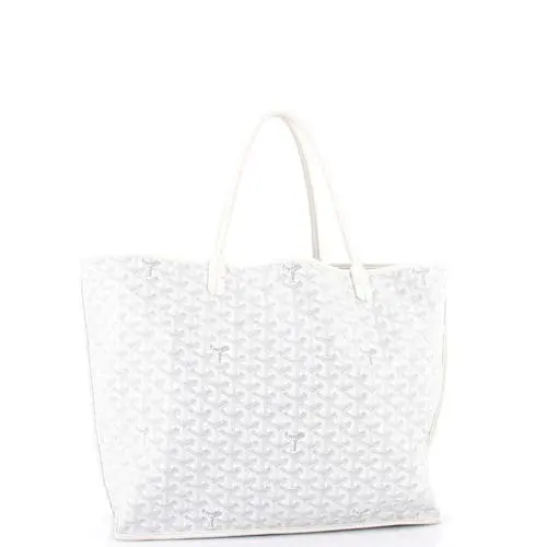 Goyard Anjou Reversible Tote Coated Canvas Gm - White