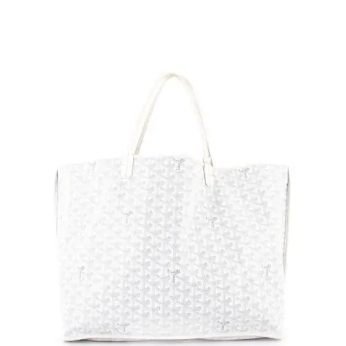 Goyard Anjou Reversible Tote Coated Canvas Gm - White