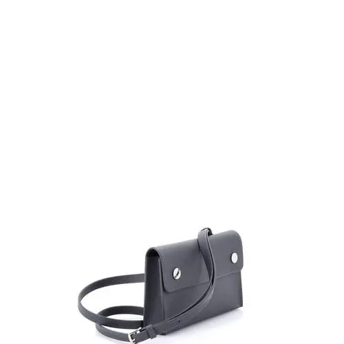 HERMES Double Snap Pochette Crossbody Epsom