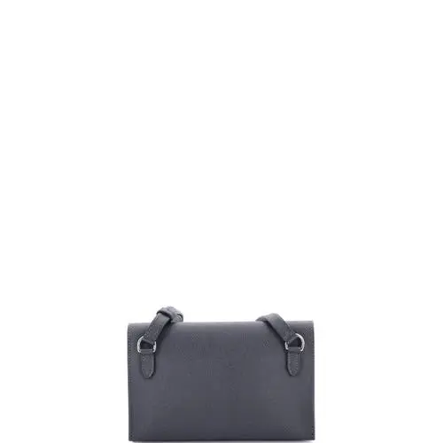 HERMES Double Snap Pochette Crossbody Epsom