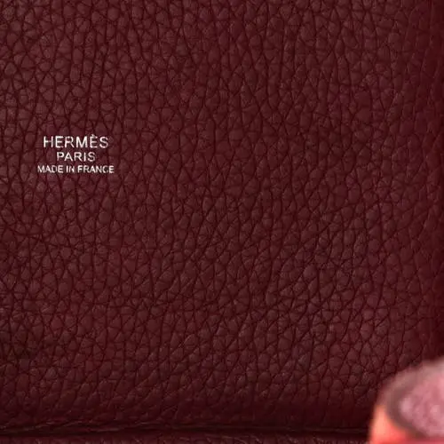 Hermès Picotin Lock Bag Clemence Pm - Rubis