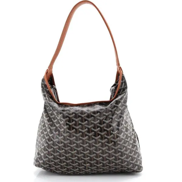 Goyard Boheme Hobo Coated Canvas - Black