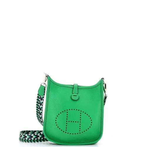 Hermès Evelyne Bag Gen Iii Clemence Tpm - Green