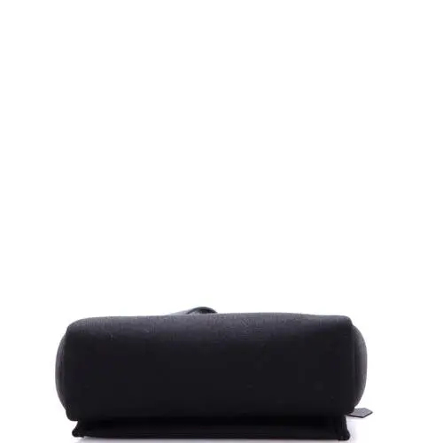 Hermès Herbag Zip Toile And Leather 20 - Black
