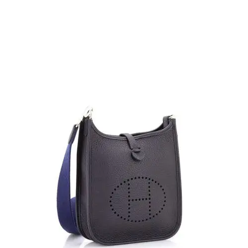 Hermès Evelyne Bag Gen Iii Clemence Tpm - Black