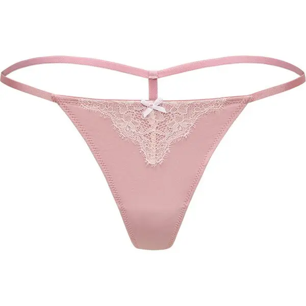 ADORE ME Amrenn G-string Panties - Medium Beige