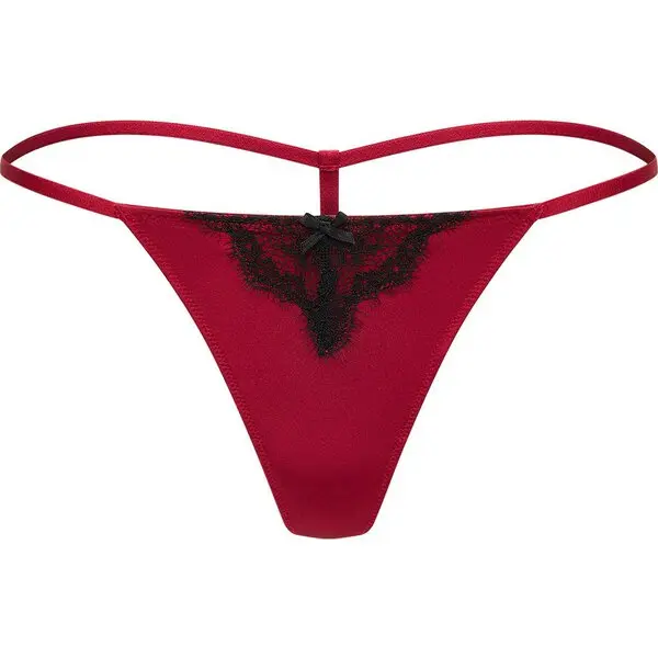 ADORE ME Amrenn G-string Panties - Dark Red