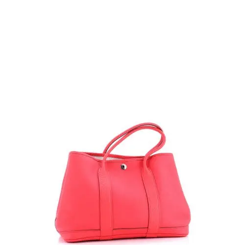 Hermès Garden Party Tote Leather 30 - Red