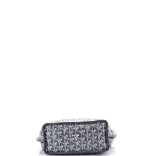 Goyard Anjou Reversible Tote Coated Canvas Mini - Grey