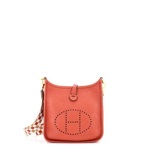 Hermès Evelyne Bag Gen Iii Clemence Tpm - Brown