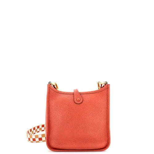 Hermès Evelyne Bag Gen Iii Clemence Tpm - Brown
