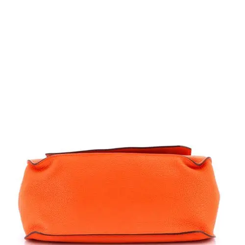 Hermès Jypsiere Bag Clemence 31 - Orange