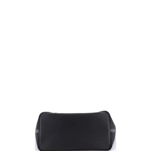 Hermès Pursangle Tote Canvas With Leather - Noir