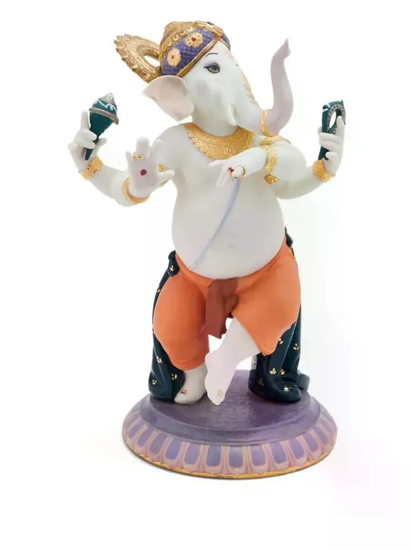 LLADRO Dancing Ganesha Sculpture