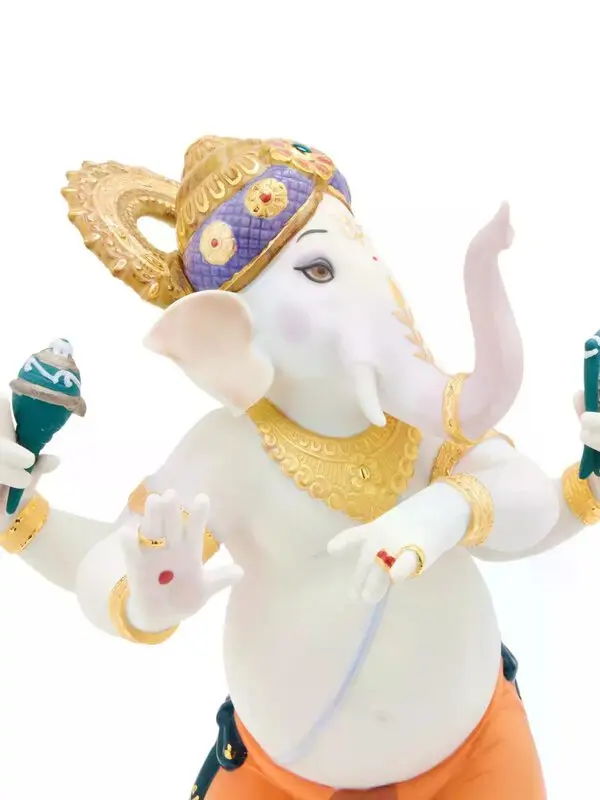 LLADRO Dancing Ganesha Sculpture