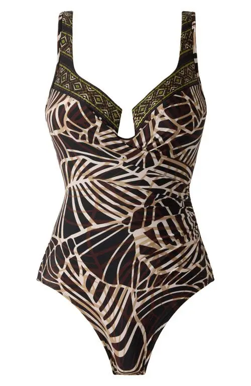 MIRACLESUIT® Let's Be Fronds Escape One Piece Swimsuit