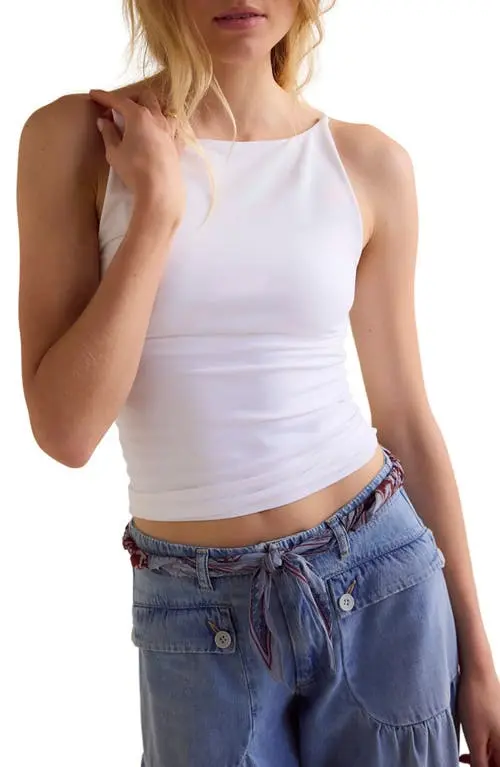 Free People Round Two Camisole - White