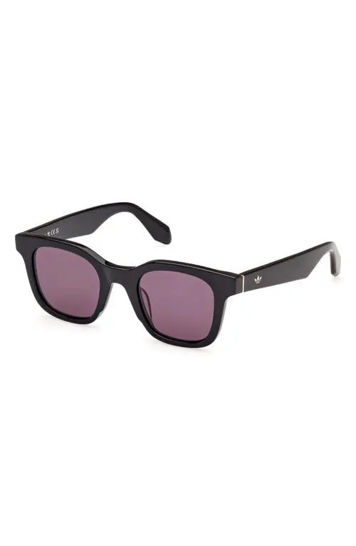 Adidas 47mm Sunglasses - Shiny Black/smoke