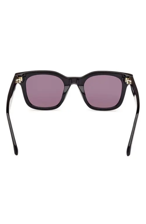 Adidas 47mm Sunglasses - Shiny Black/smoke