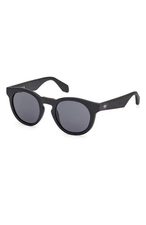 Adidas 48mm Round Frame Sunglasses