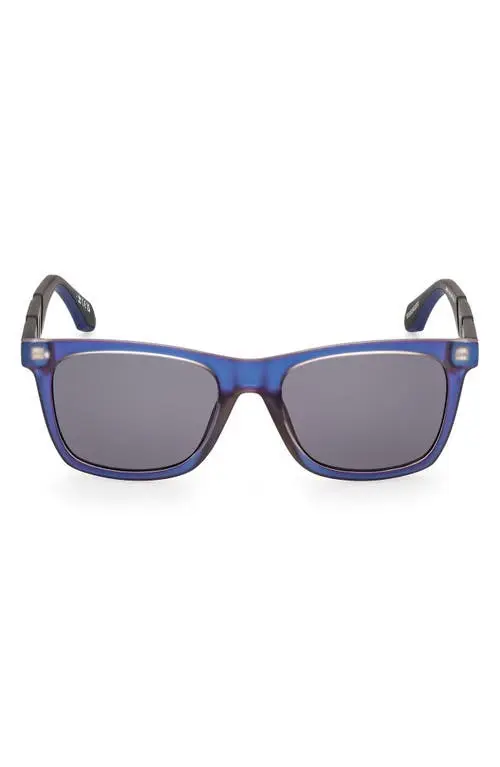 Adidas 53mm Navigator Sunglasses - Violet/other/smoke