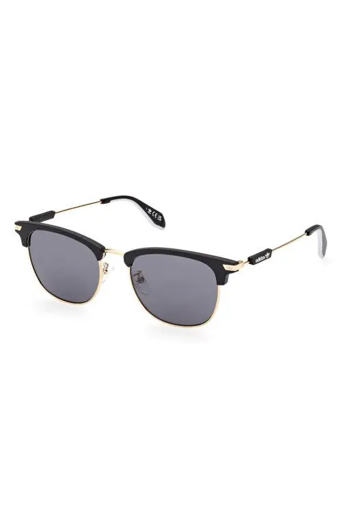 Adidas 53mm Round Frame Sunglasses
