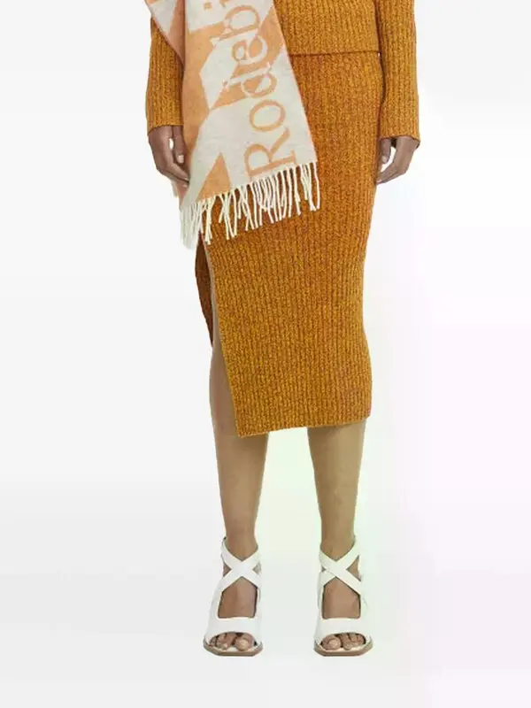 Rodebjer Lenata Ribbed Midi Skirt