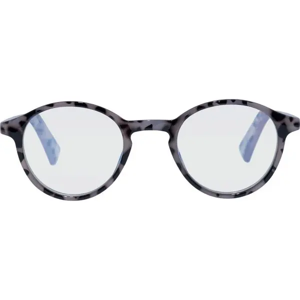 THE BOOK CLUB Blue Light Blocking Round Frame Reading Glasses - Cookie Tort