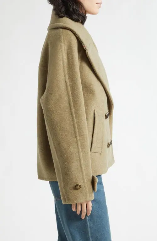 Burberry Caitlin Short Pea Coat