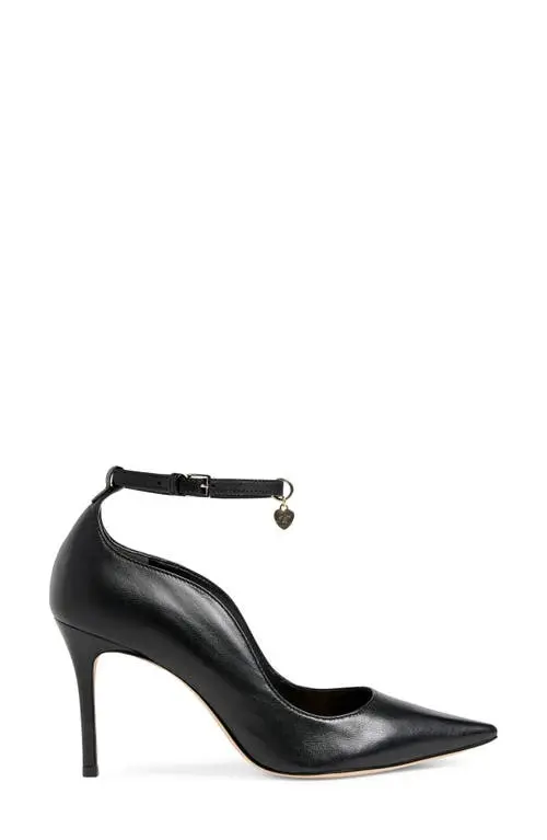 Cinq À Sept Pointed Toe Pumps With Ankle Strap