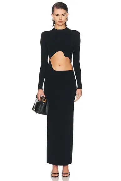 Christopher Esber Maparadita Lattice Separation Dress