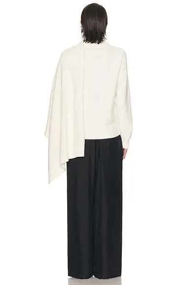 A.L.C. Davin Shawl Sweater - Ivory