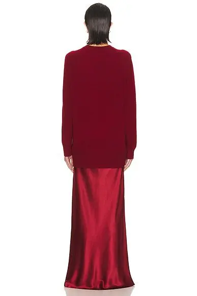 Christopher Esber Monument Long Dress - Wine