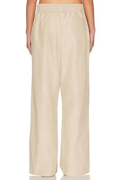 Brandon Maxwell Teagan Relaxed Fit Pant
