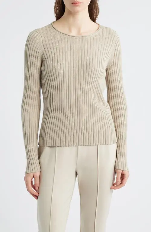 Eileen Fisher Ribbed Knit Sweater
