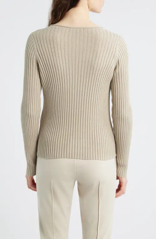 Eileen Fisher Ribbed Knit Sweater
