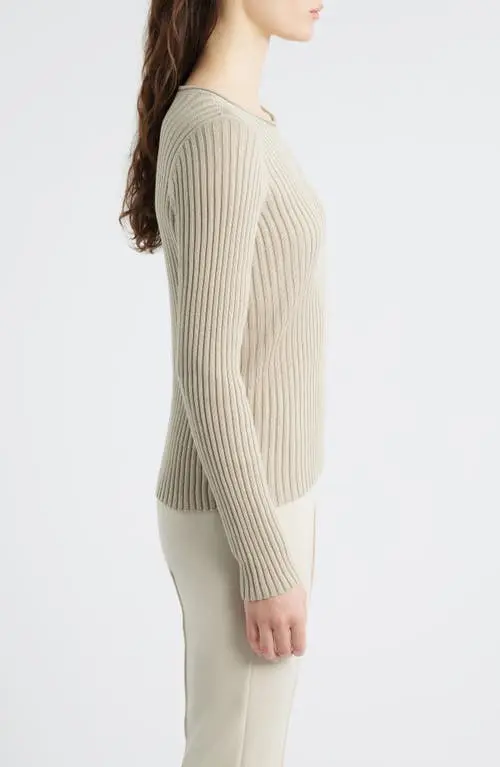 Eileen Fisher Ribbed Knit Sweater