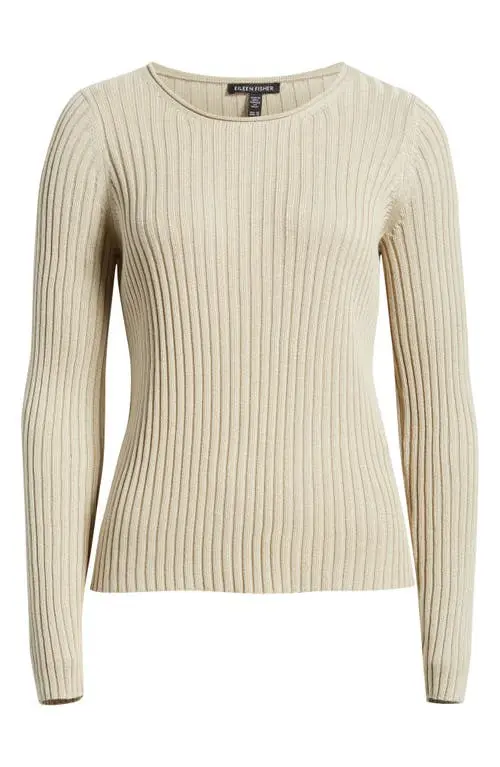 Eileen Fisher Ribbed Knit Sweater
