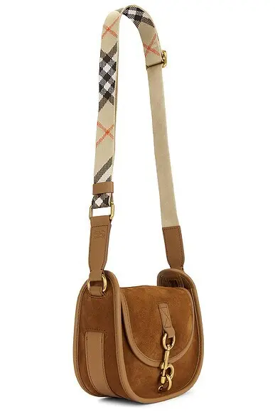 Burberry Mini B-clip Messenger Bag - Hazel