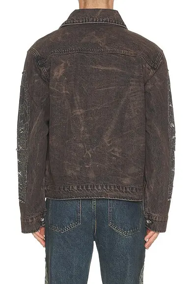 WHO DECIDES WAR Mechanic Trucker Jacket