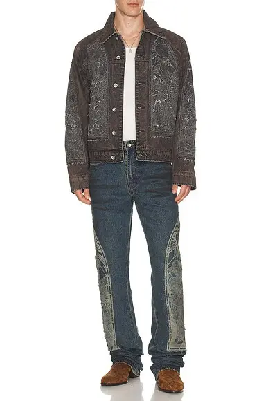 WHO DECIDES WAR Mechanic Trucker Jacket