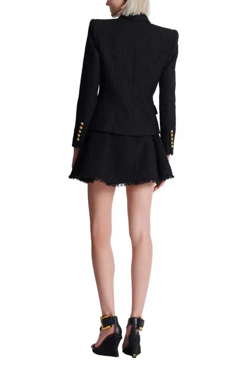 Balmain 6-button Tweed Jacket
